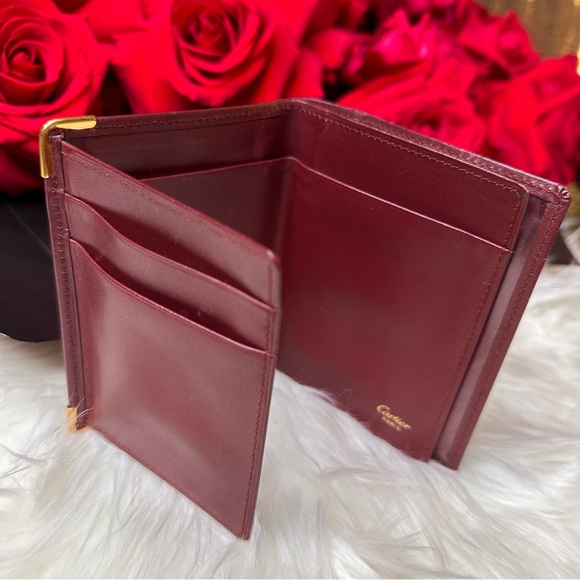 Cartier | Bags | Cartier Compact Bifold Wallet | Poshmark
